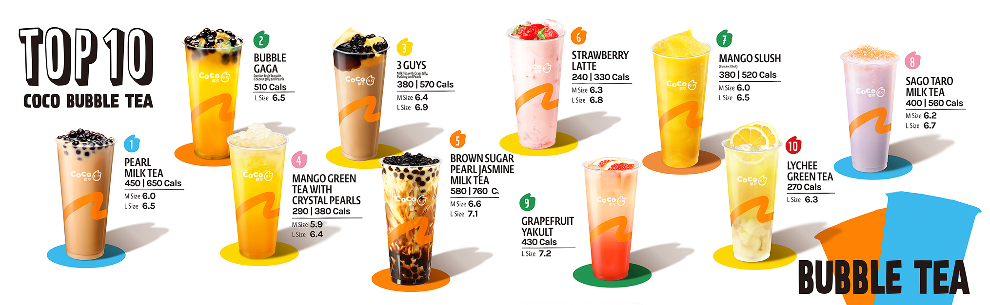 Menu | CoCo Bubble Tea Canada