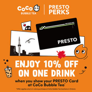 Promotions | CoCo Bubble Tea Canada