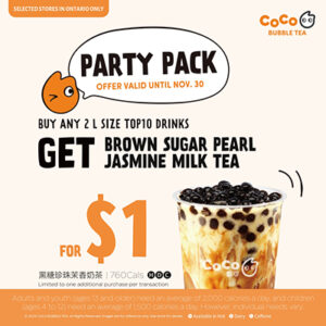 Promotions | CoCo Bubble Tea Canada
