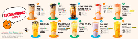 Menu | CoCo Bubble Tea Canada